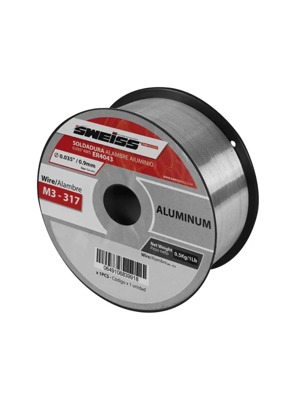 Soldadura MIG Aluminio Sweiss 0.035mm X 1 LB M3-317 - Ferreteria Luis Penagos